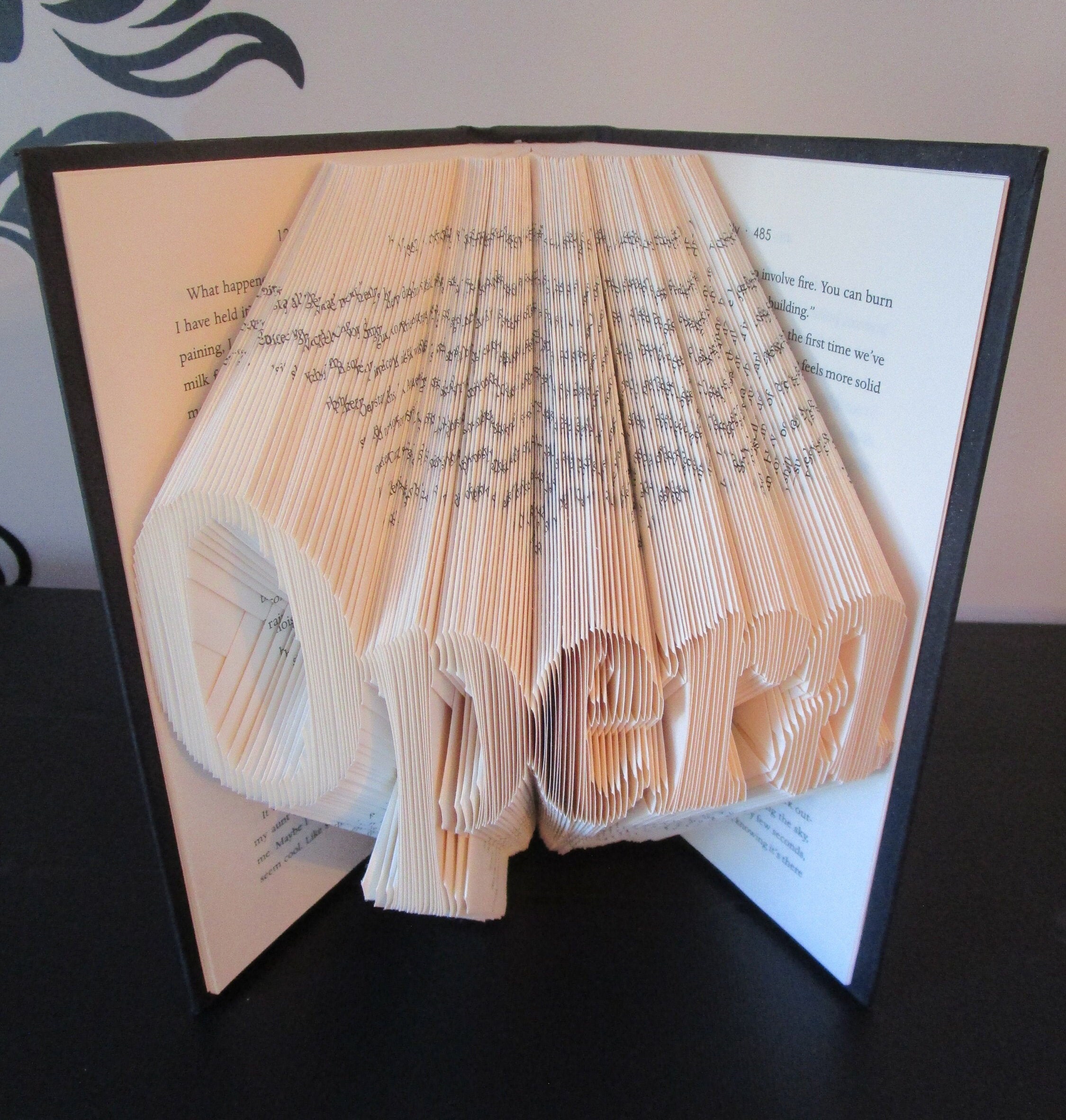 Opera Folded Book Art, Opera Lover Gift, Birthday Gift, Book Sculpture ...