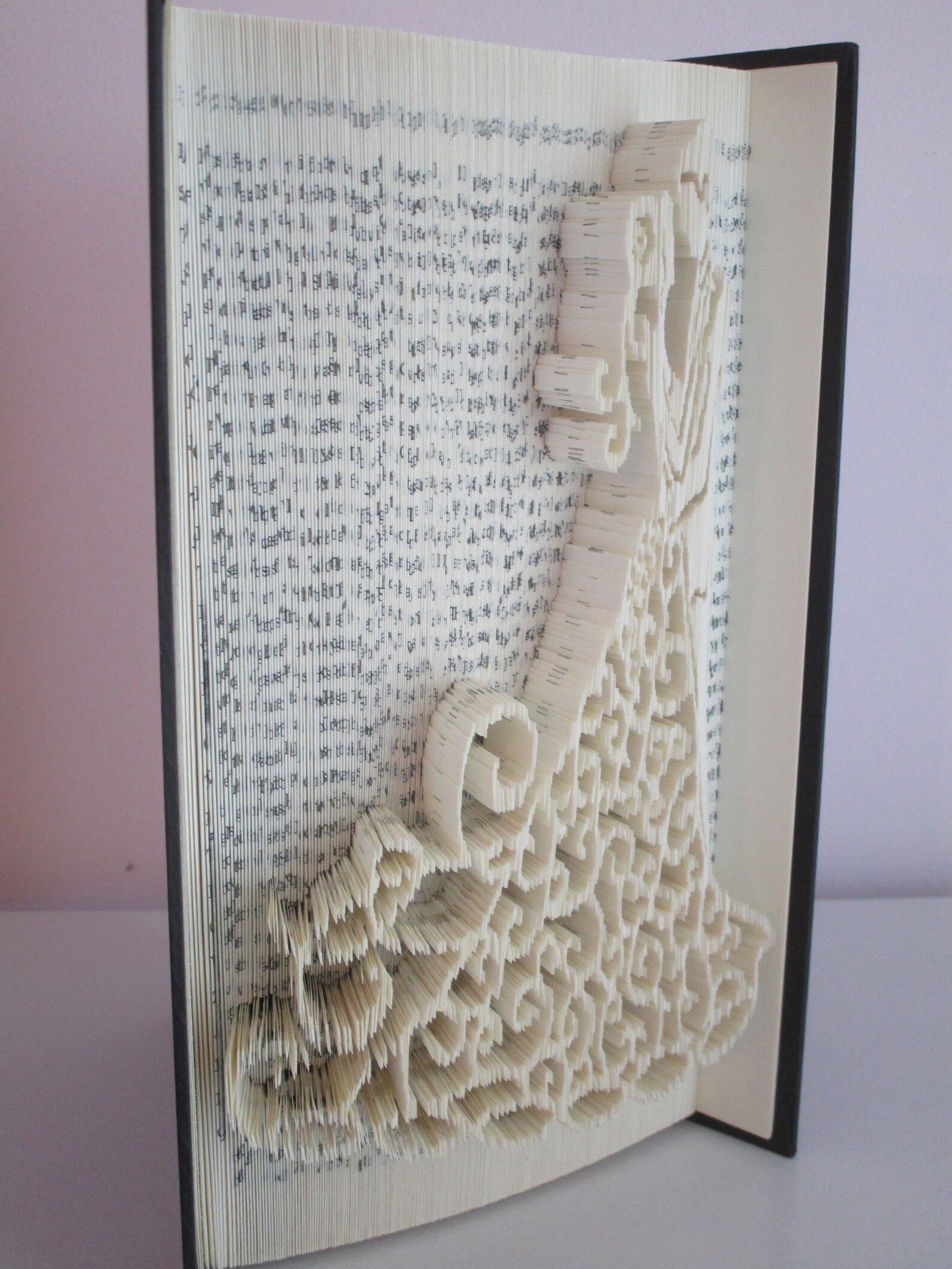 Wedding Bride and Groom Folded Book Art - Etsy Canada