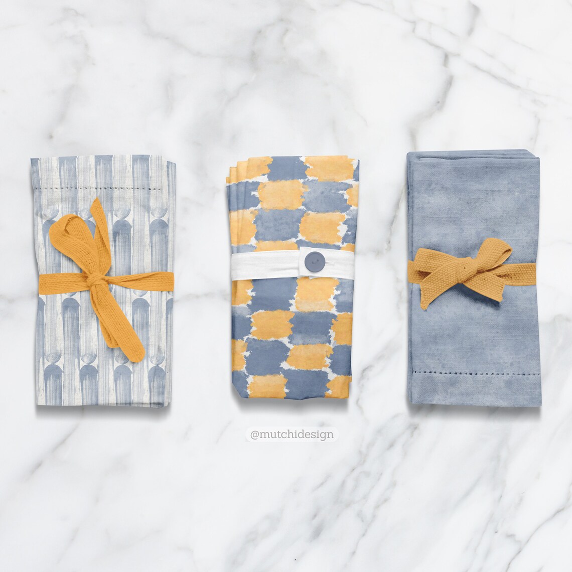 Watercolor Blue and Yellow Digital Paper Set Scrapbook Baby | Etsy