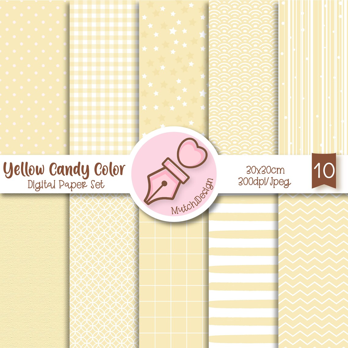 Candy Color Digital Paper Set candy colors Backgrounds candy | Etsy