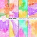Colorful Digital Paper Tie Dye, Tie Dye Colorful Backgrounds, Scrapbook ...