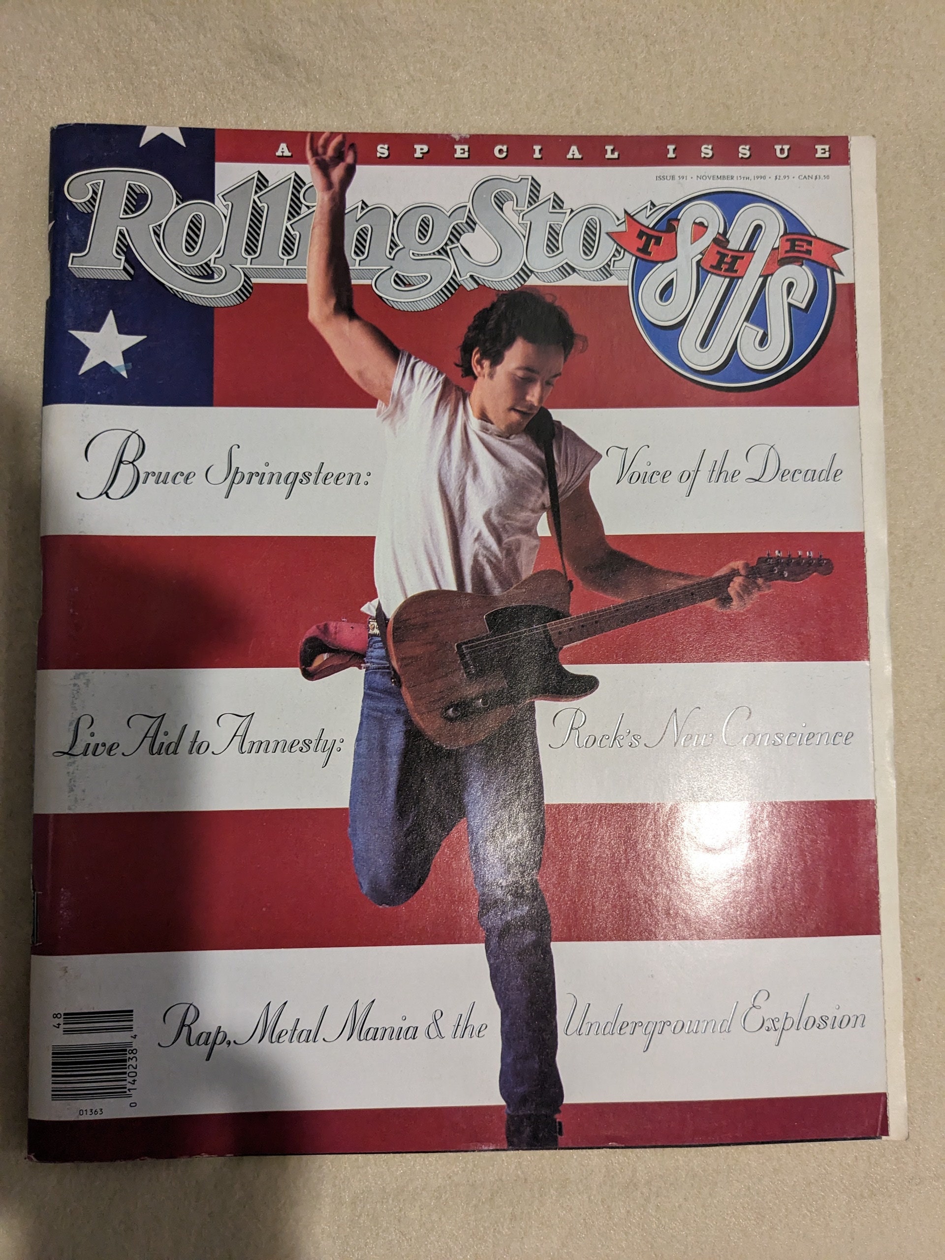 Rolling Stones Bruce Springsteen - Etsy