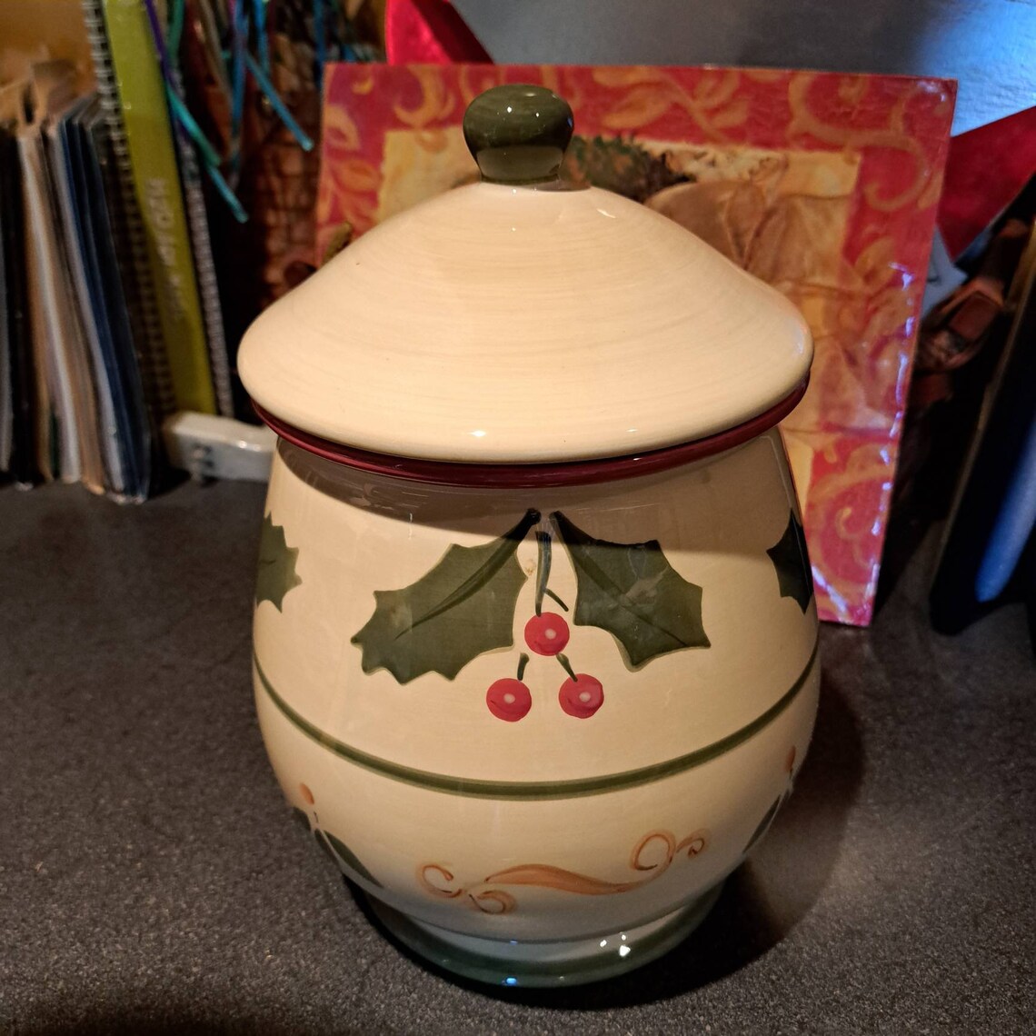 Christmas Cookie Jar - Etsy
