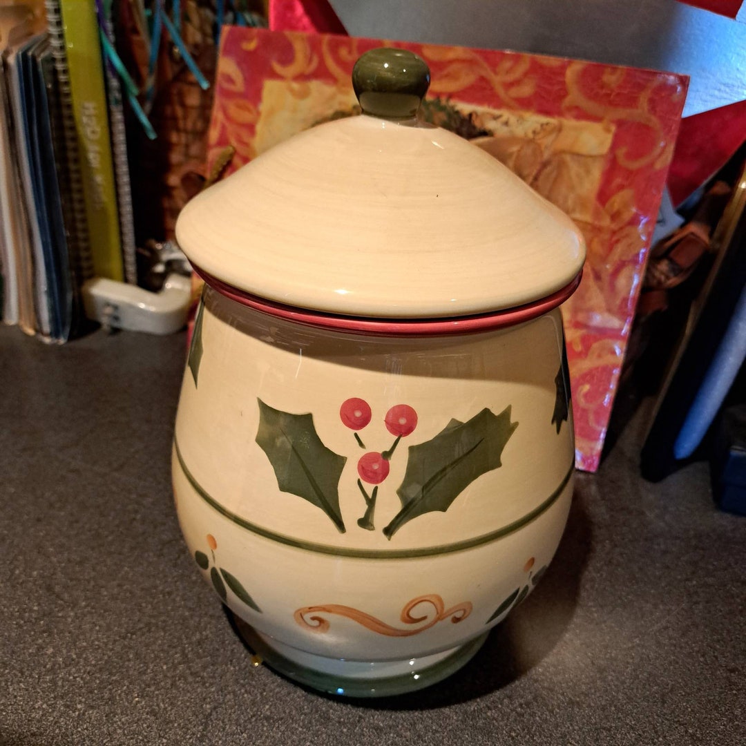 Christmas Cookie Jar - Etsy