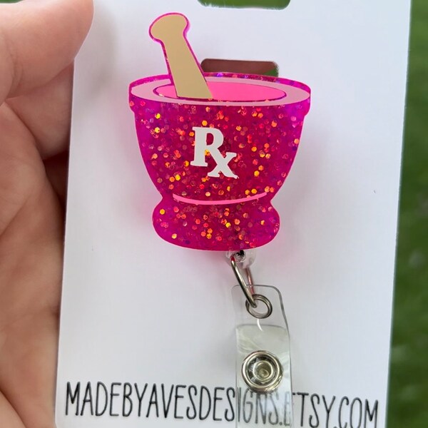 Pharmacy Tech Badge - Etsy