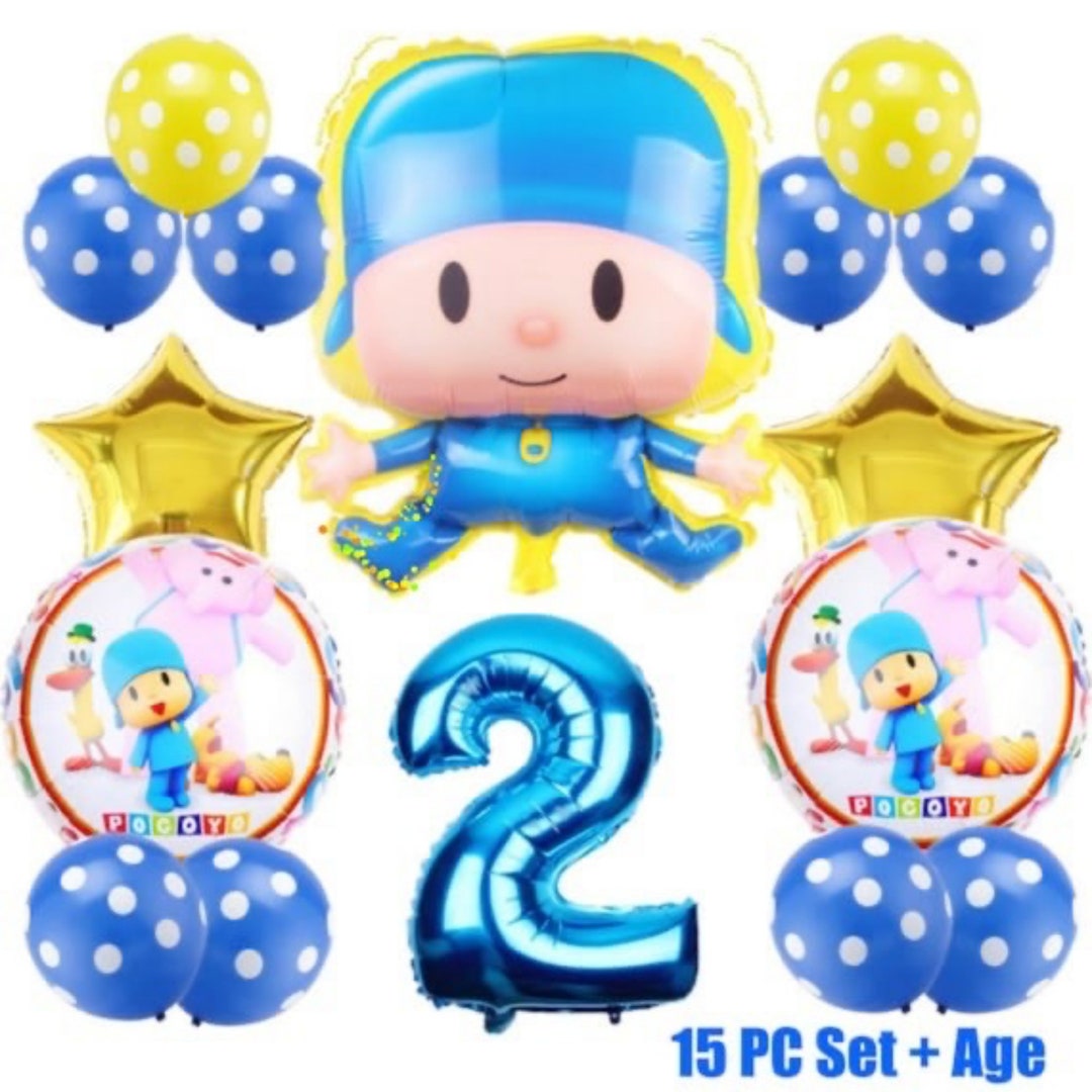 Ship Todaypocoyo Birthday Party Decorationpocoyo Balloons - Etsy