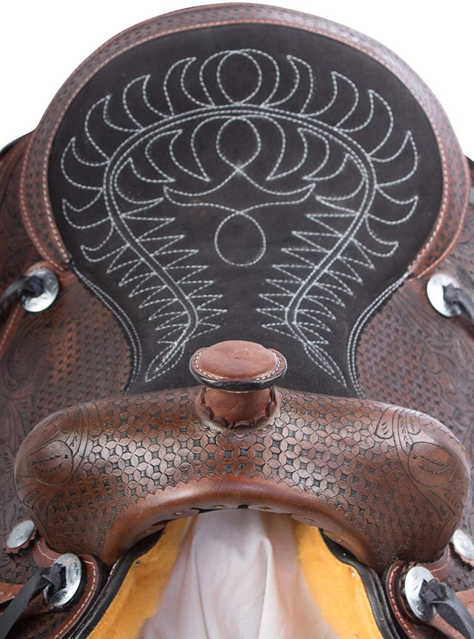 Leather Western Horse Saddle Tack With Matching Leather | Etsy