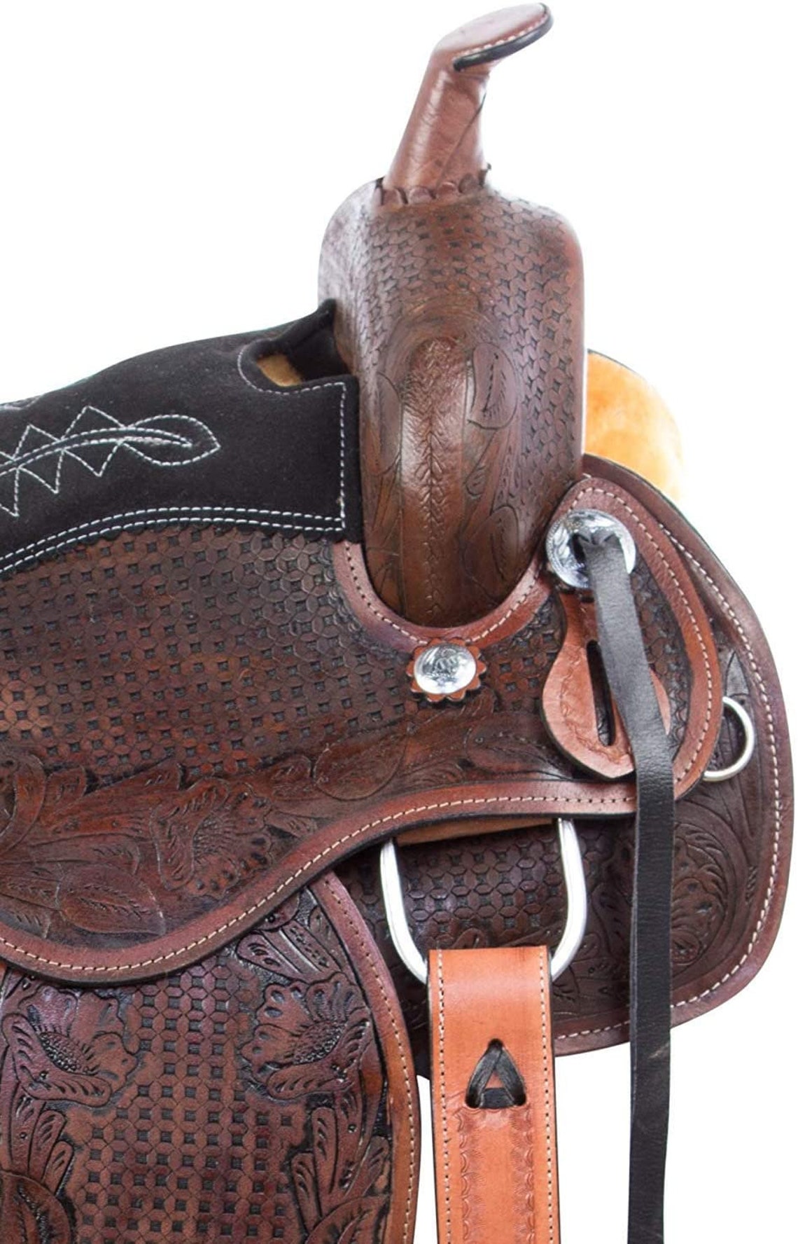 Leather Western Horse Saddle Tack With Matching Leather | Etsy