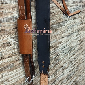 Western Saddle Wide Leather Back Cinch Free Shipping - Etsy