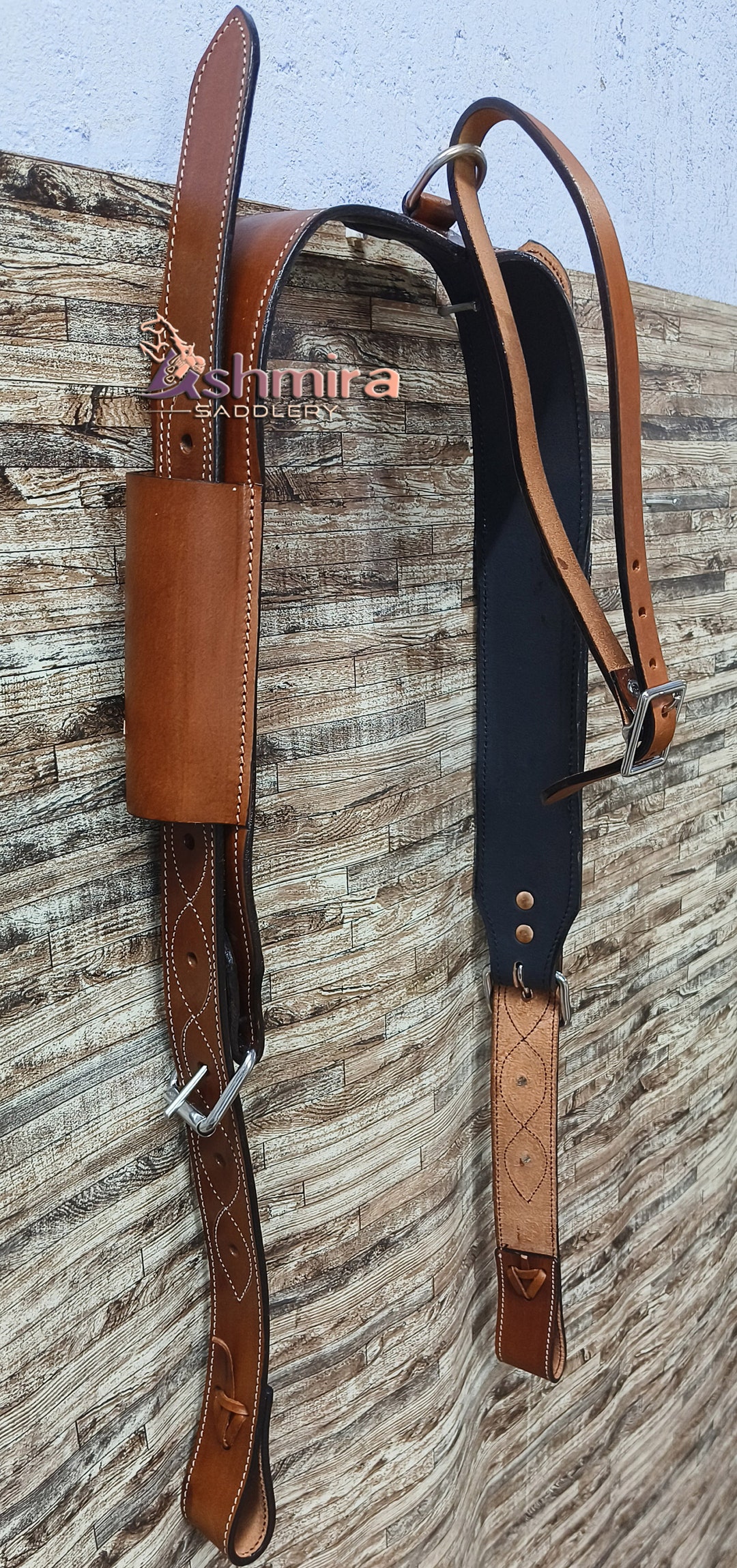 Western Saddle Wide Leather Back Cinch Free Shipping - Etsy