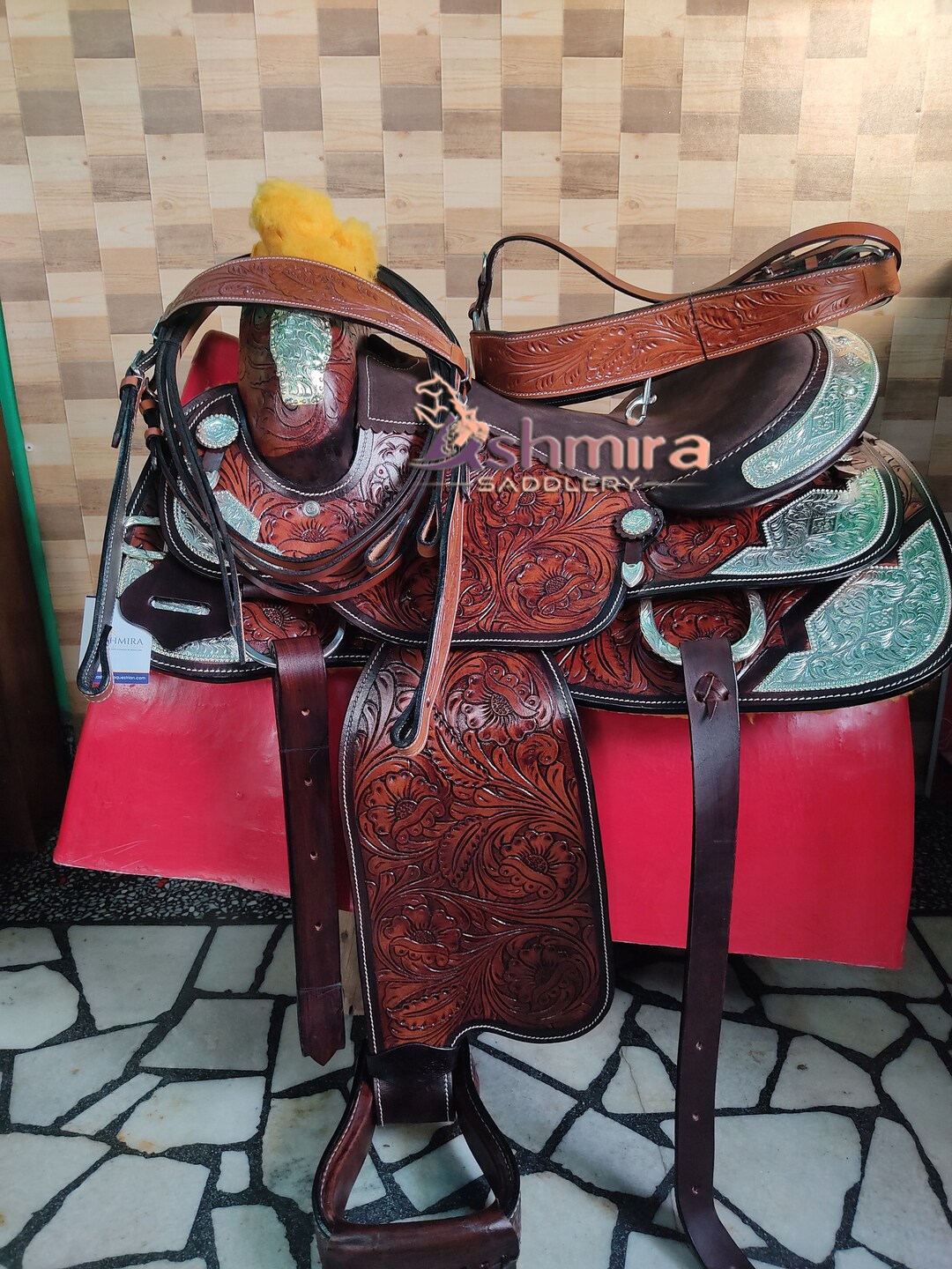 Premium Leather Western Trail Pleasure Show Saddle Comfort Seat, Custom ...