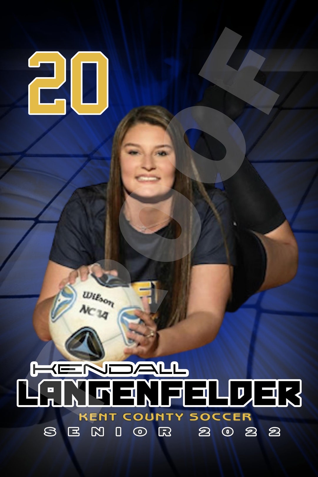 Custom Designed & Printed Vinyl Soccer Sports Banner - Senior Sports ...