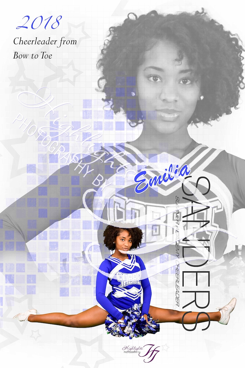 Custom Designed & Printed Vinyl Graduation Cheer or Dance - Etsy