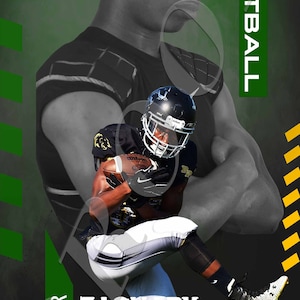 Custom Designed & Printed Vinyl Graduation Football Sports Banner ...