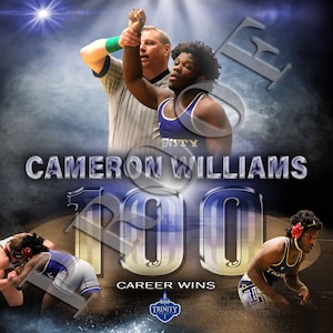 Wrestling 100 Win Banner - Etsy