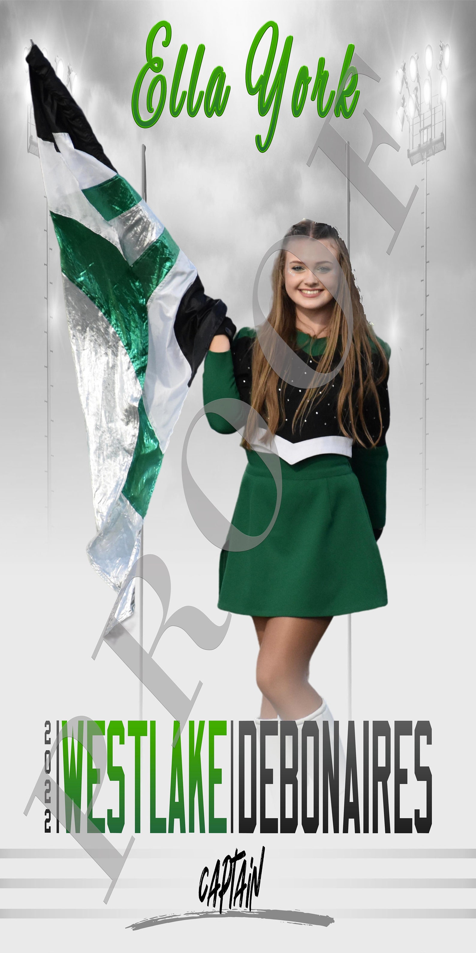Custom Designed & Printed Vinyl Graduation Cheer or Dance - Etsy