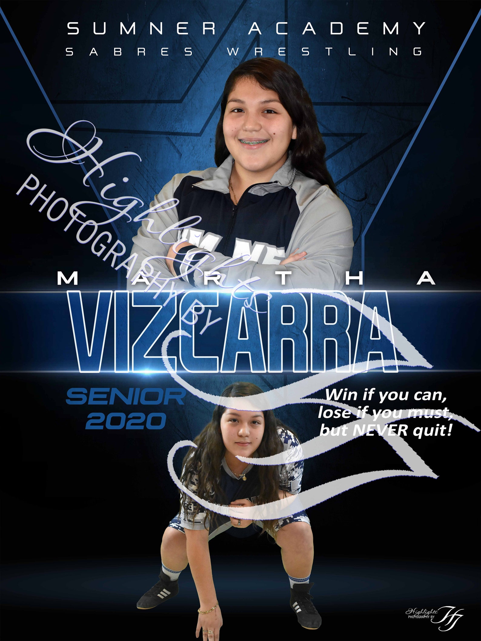 Custom Designed & Printed Vinyl Senior Sports Banner - Etsy