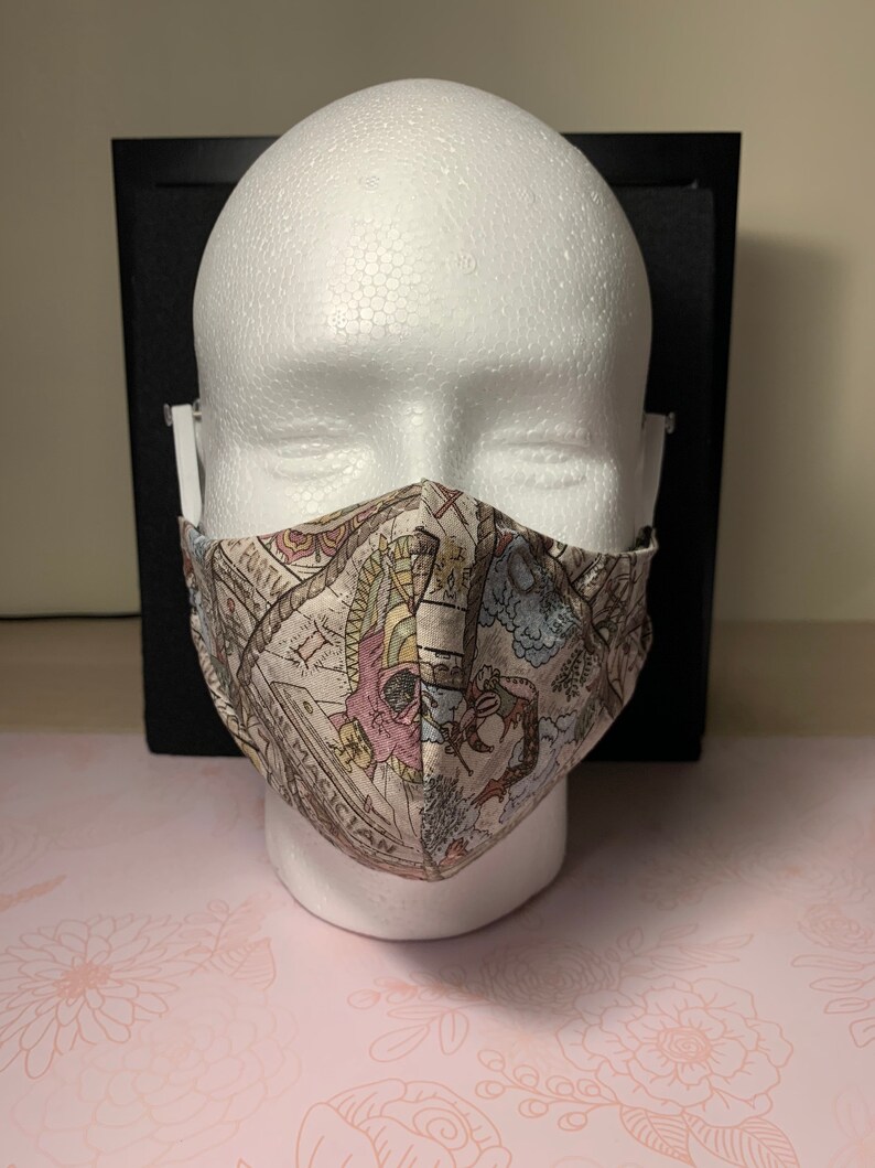 Tarot Card face mask | Etsy