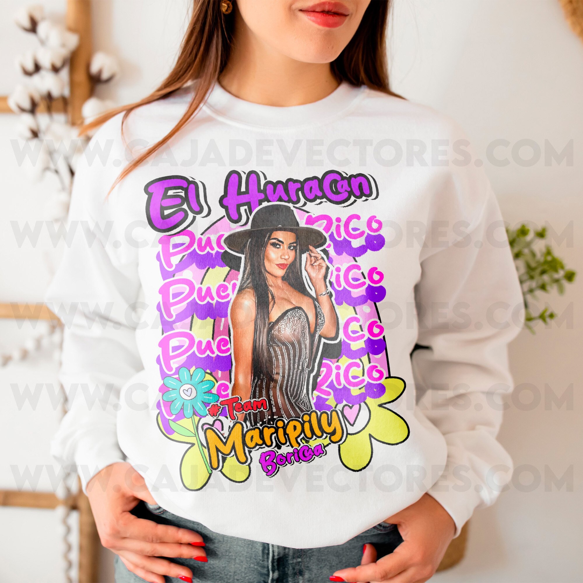 Maripily Rivera T-shirt/ Hurricane Boricua T-shirt/ Puerto Rico - Etsy ...