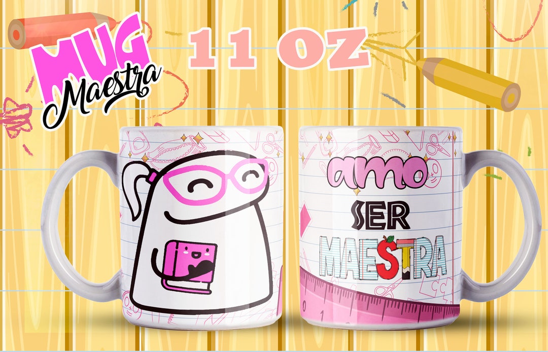 11 Oz Teacher Mug/ 11 Oz Teacher Mug/ Love Being a Teacher/ Flork ...