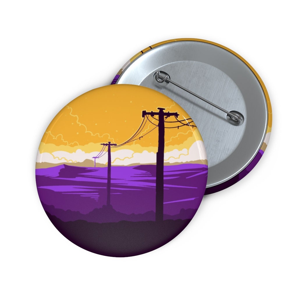 Enby Scape Discreet Pride Pin series 2 - Etsy