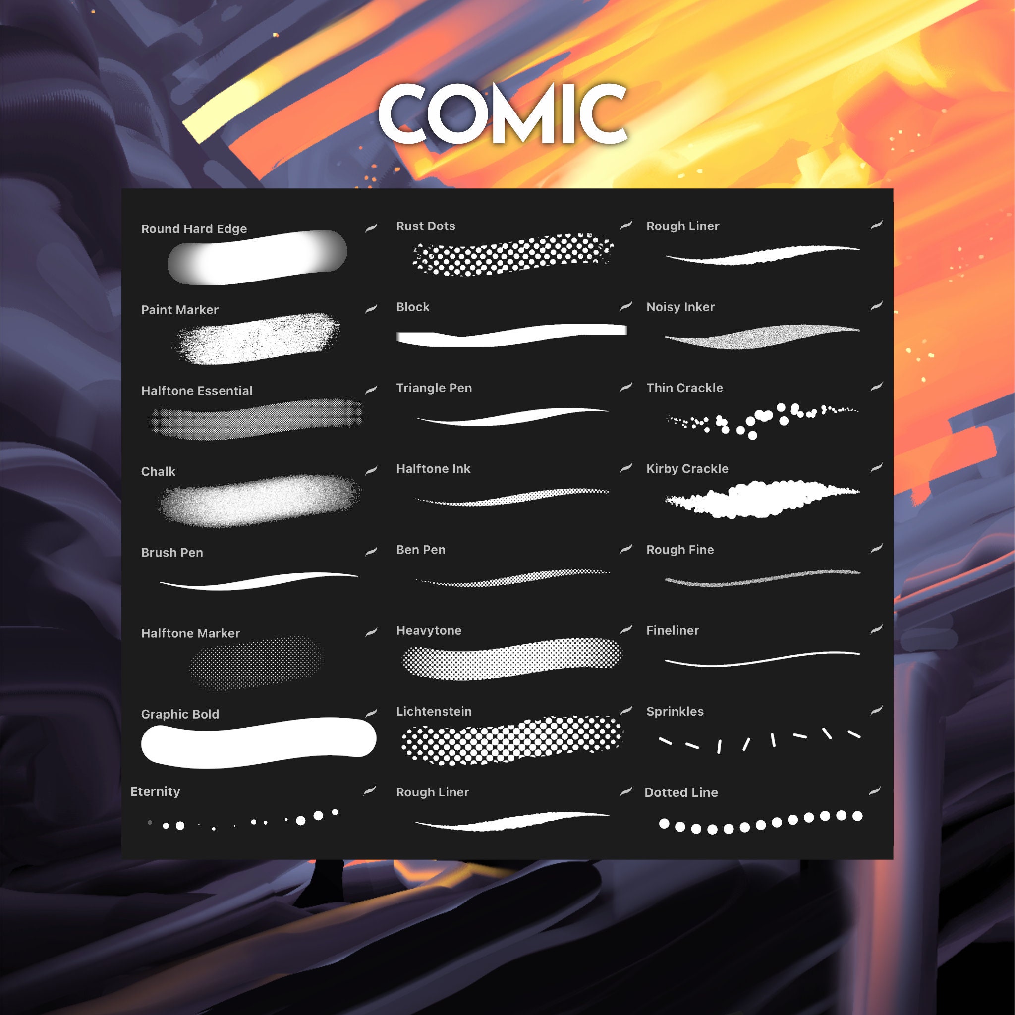 Procreate Ultimate Brush Pack - Etsy