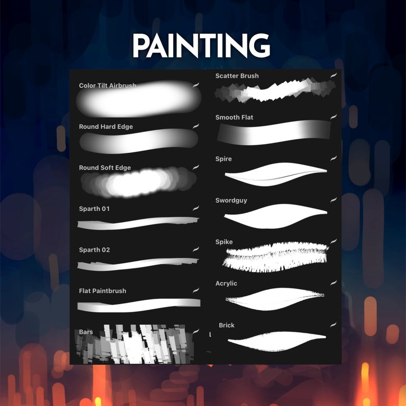 Procreate Ultimate Brush Pack - Etsy