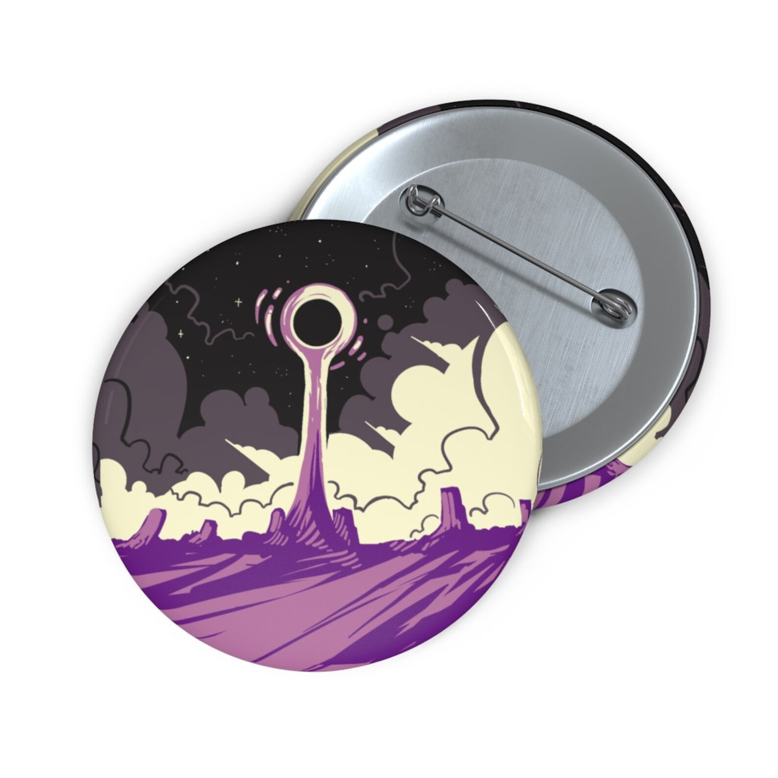 Ace Scape Discreet Pride Pin (series 2) - Etsy