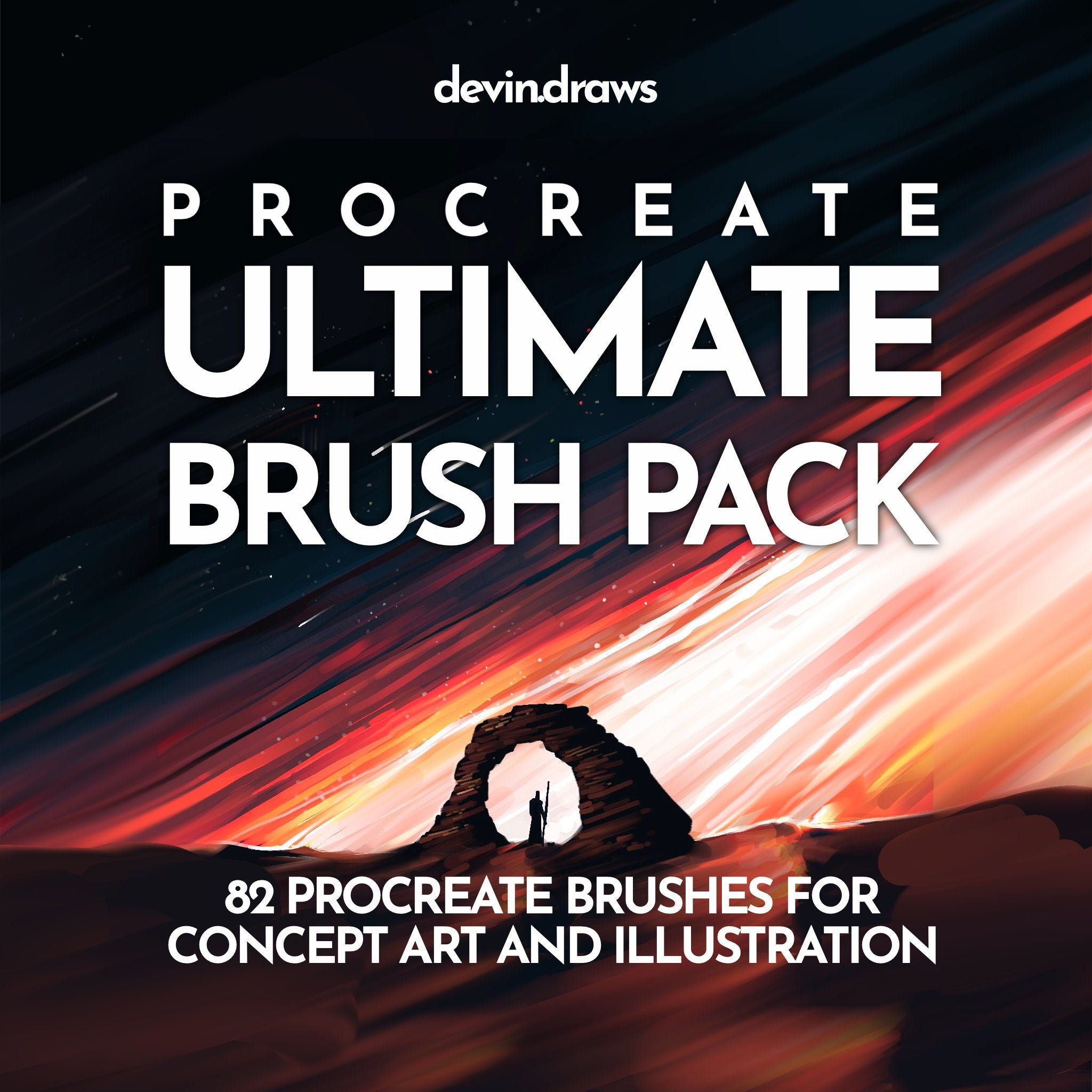 Procreate Ultimate Brush Pack | Etsy
