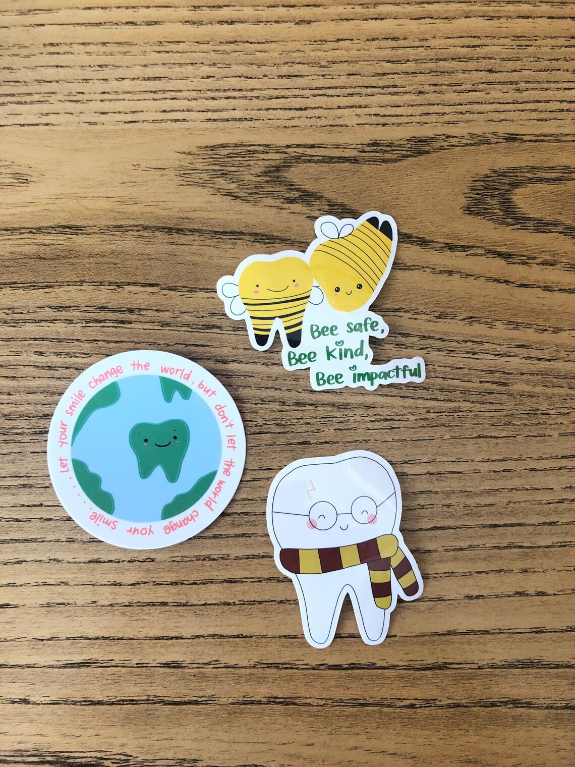 Dental Sticker Bundle Gift for Dental Hygienist Waterproof Vinyl ...