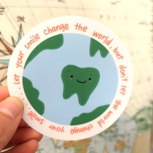Dental Sticker for Water Bottle Stickers for Dental Graduation Gifts ...