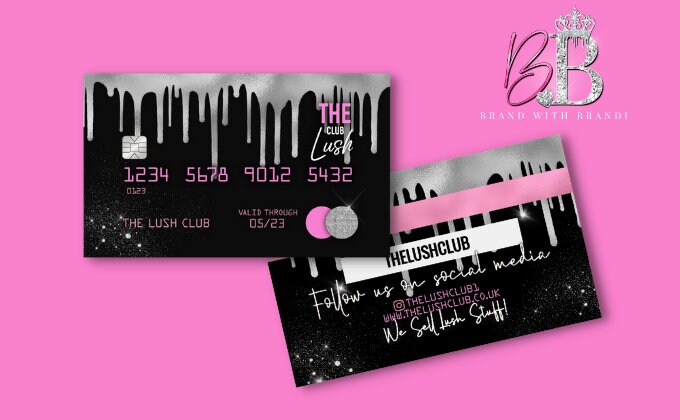 Business Card Design Custom Business Card Credit Card - Etsy