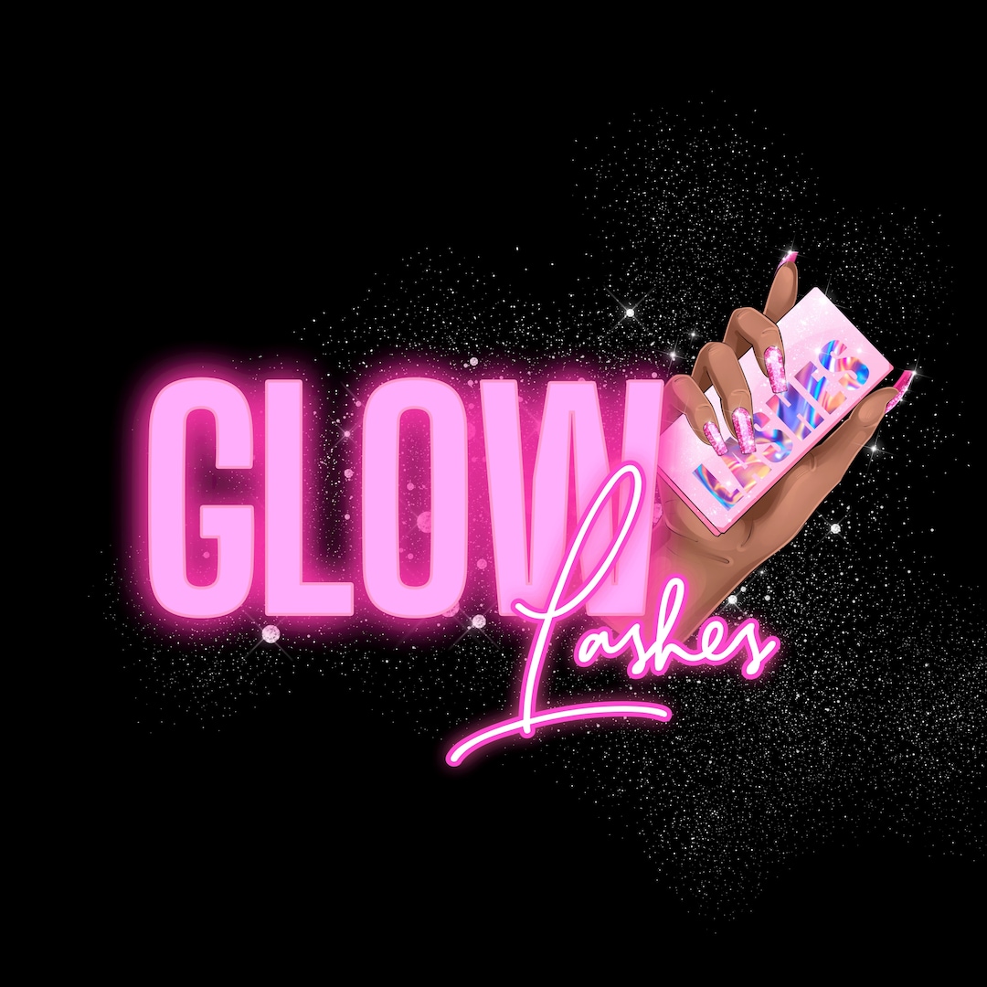 Lash Logo Design, DIY Corjl Logo, Premade Lash Logo, Lash Tech/lash ...