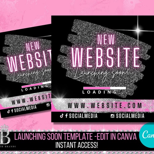 Editable Social Media Flyer DIY Canva Template New Arrivals - Etsy