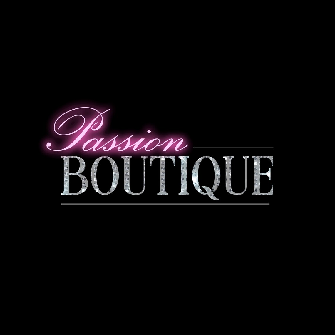 Boutique Logo Design Premade Beauty Logo Design Pink Neon - Etsy