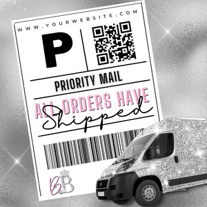 Shipping Flyer, Your Items Have Shipped Flyer, Orders Have Been Shipped ...