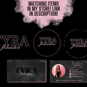 Social Media Posts, 15 Editable Instagram Flyers, Pink and Black IG ...