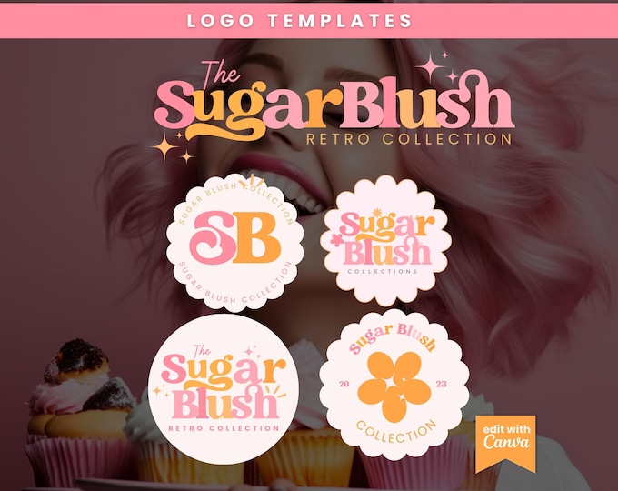 Hair Logo Design, Bundles Logo, Premade Logo Design, Hair Extensions Logo Template, DIY Logo ...