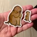 Prairie Dog Vinyl Stickers Mama Baby Sticker Art Prairie | Etsy