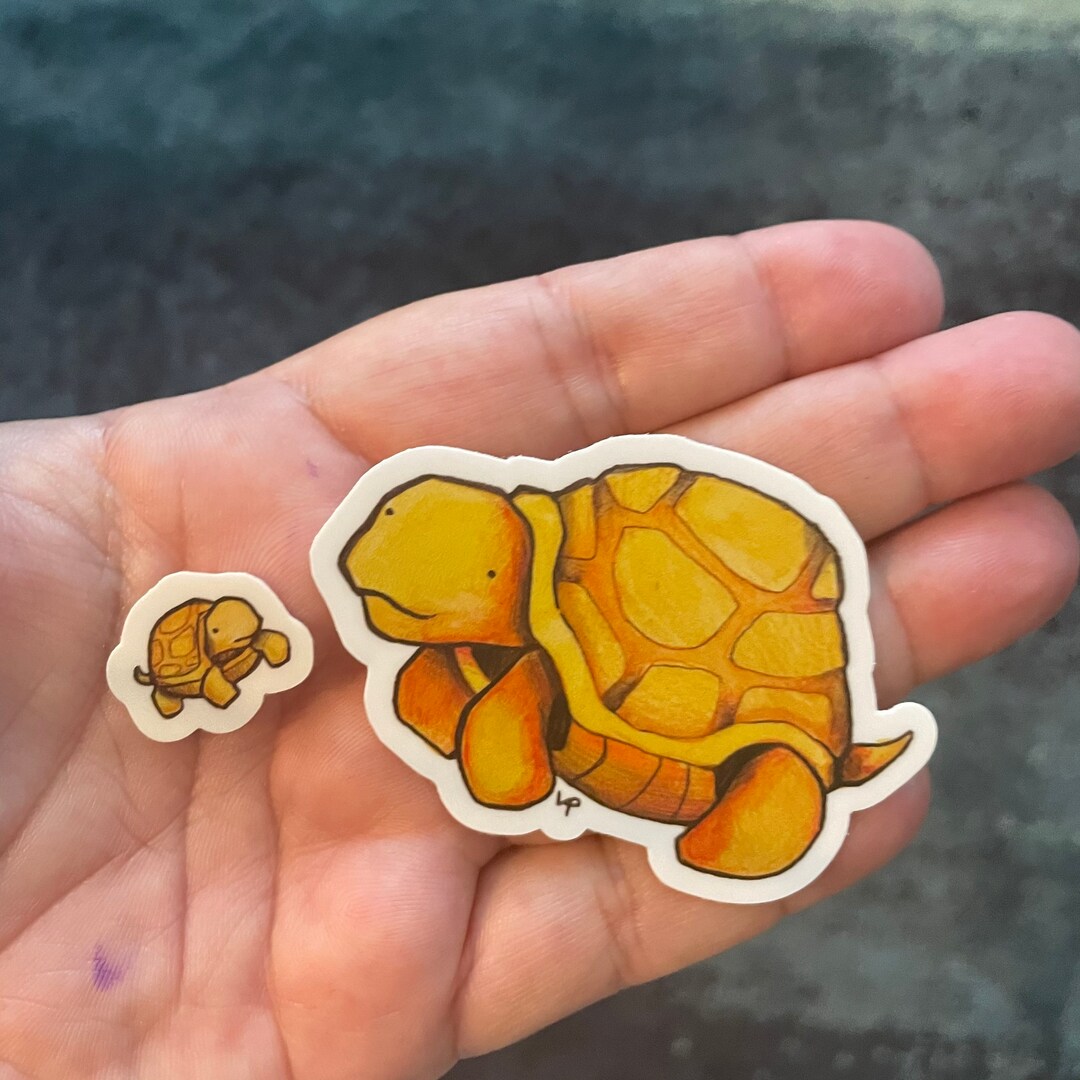 Desert Tortoise + Baby Vinyl Sticker | Must Lover Tortoises | Sonoran ...