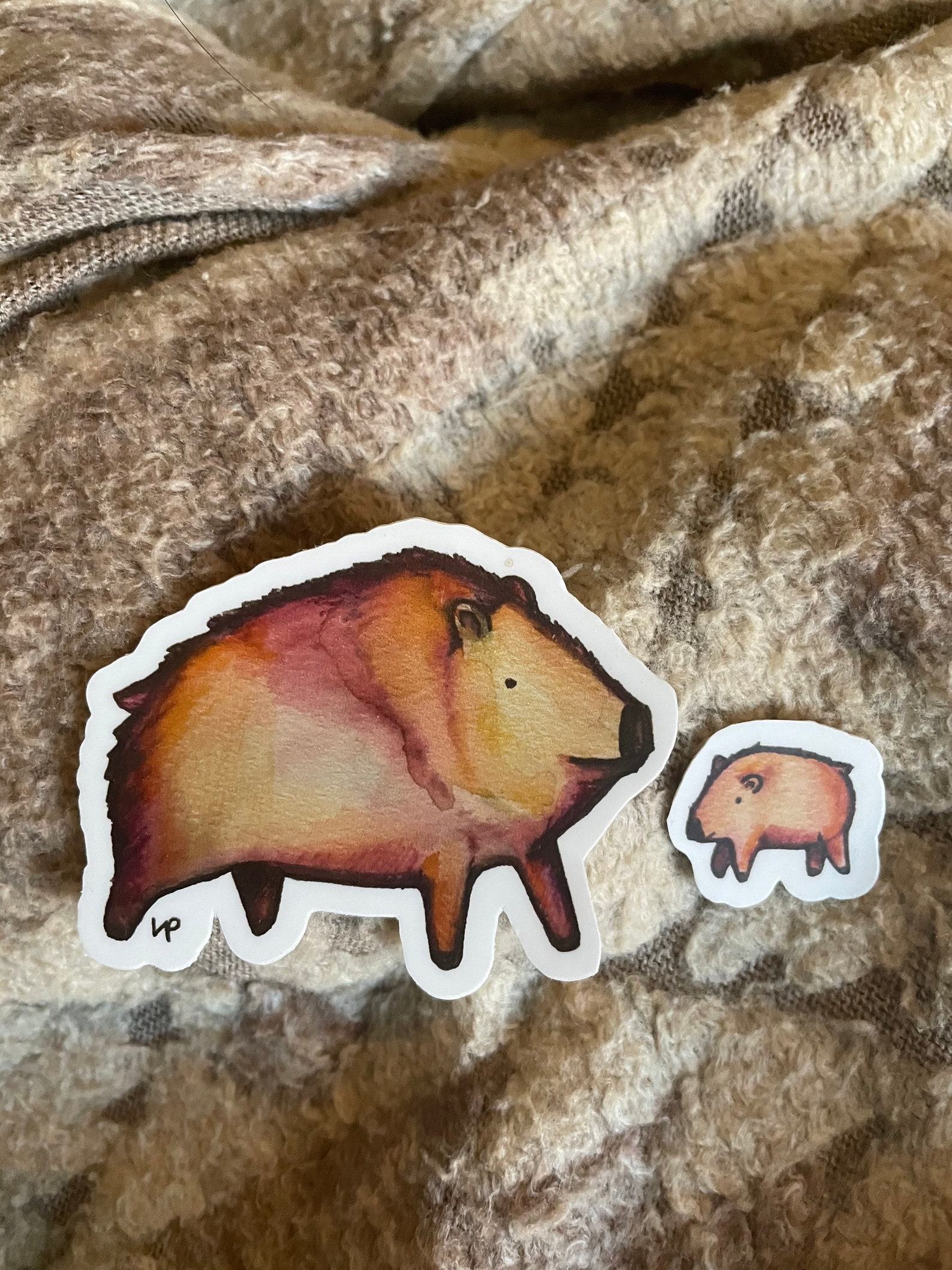 Javelina Baby Vinyl Stickers Weatherproof Javelinas Decal - Etsy