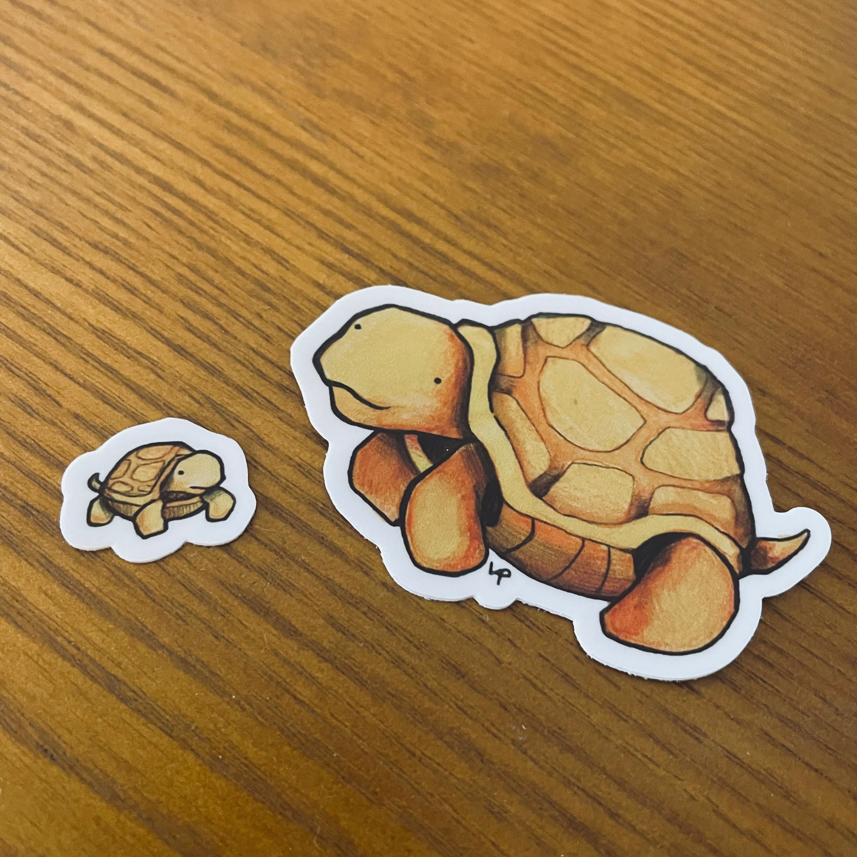 Desert Tortoise baby vinyl sticker must lover tortoises - Etsy.de