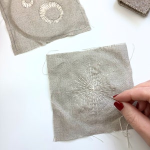 Sashiko Boho Embroidery Star Design Template - 3 Stars - FREE ...