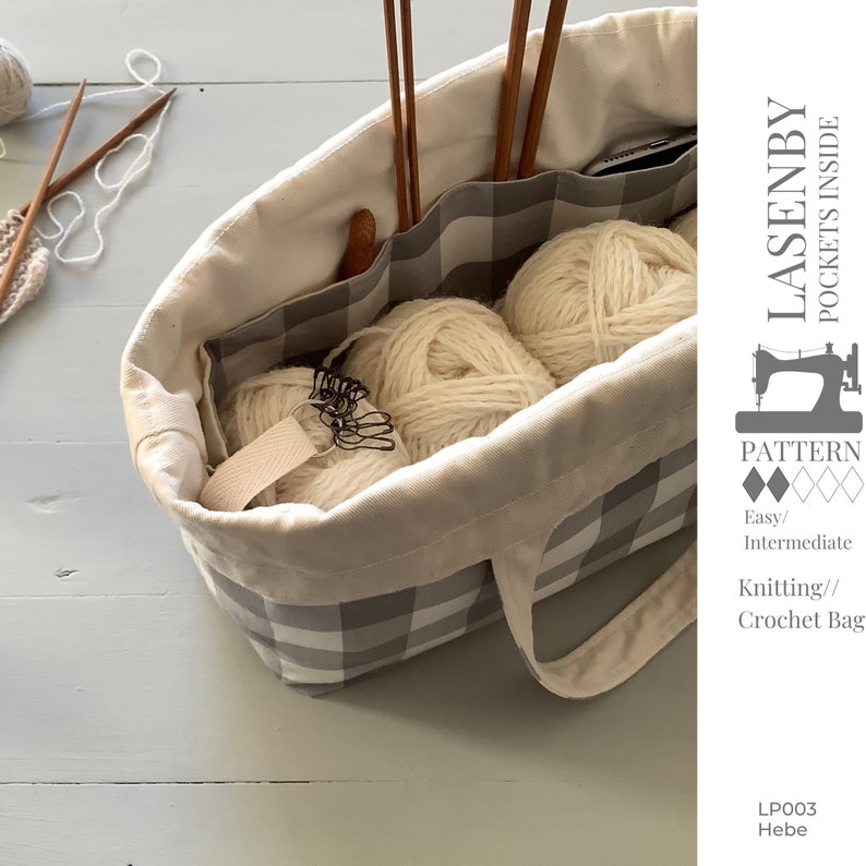 SEWING PATTERN Knit Project Bag Pattern With Pockets Weekend | Etsy