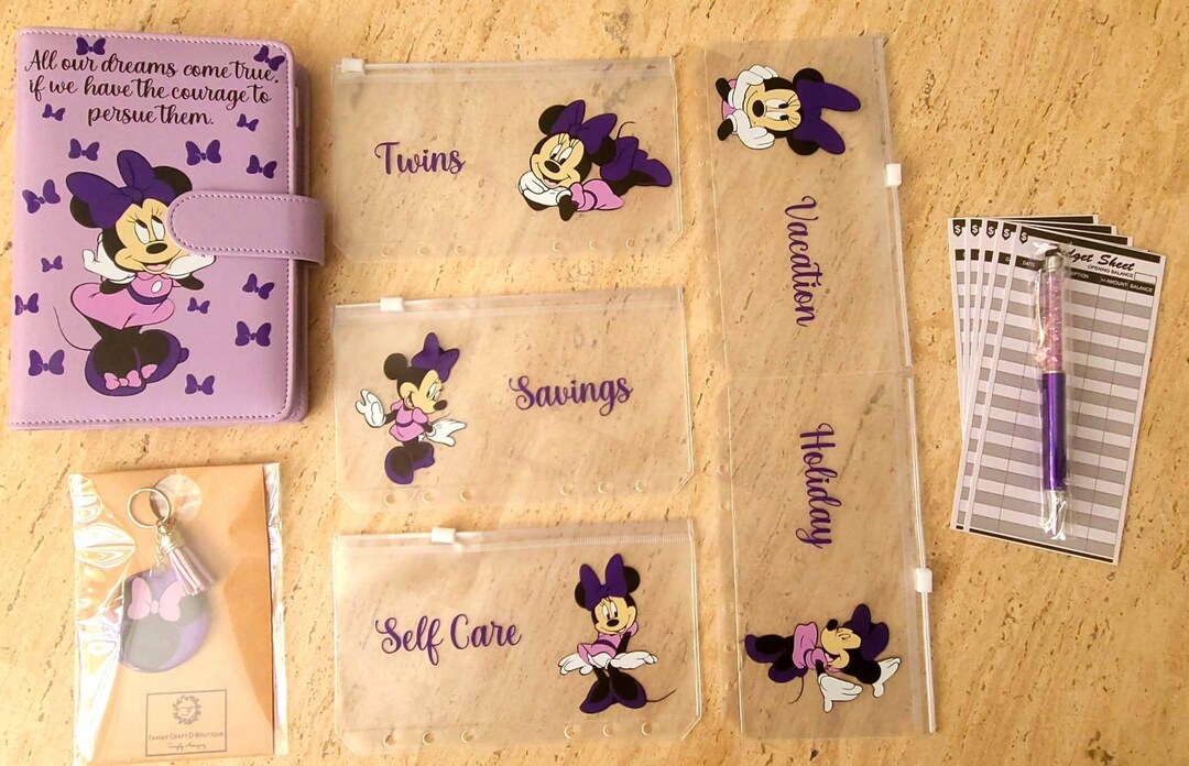 Minnie Mouse Budget Binder - Etsy