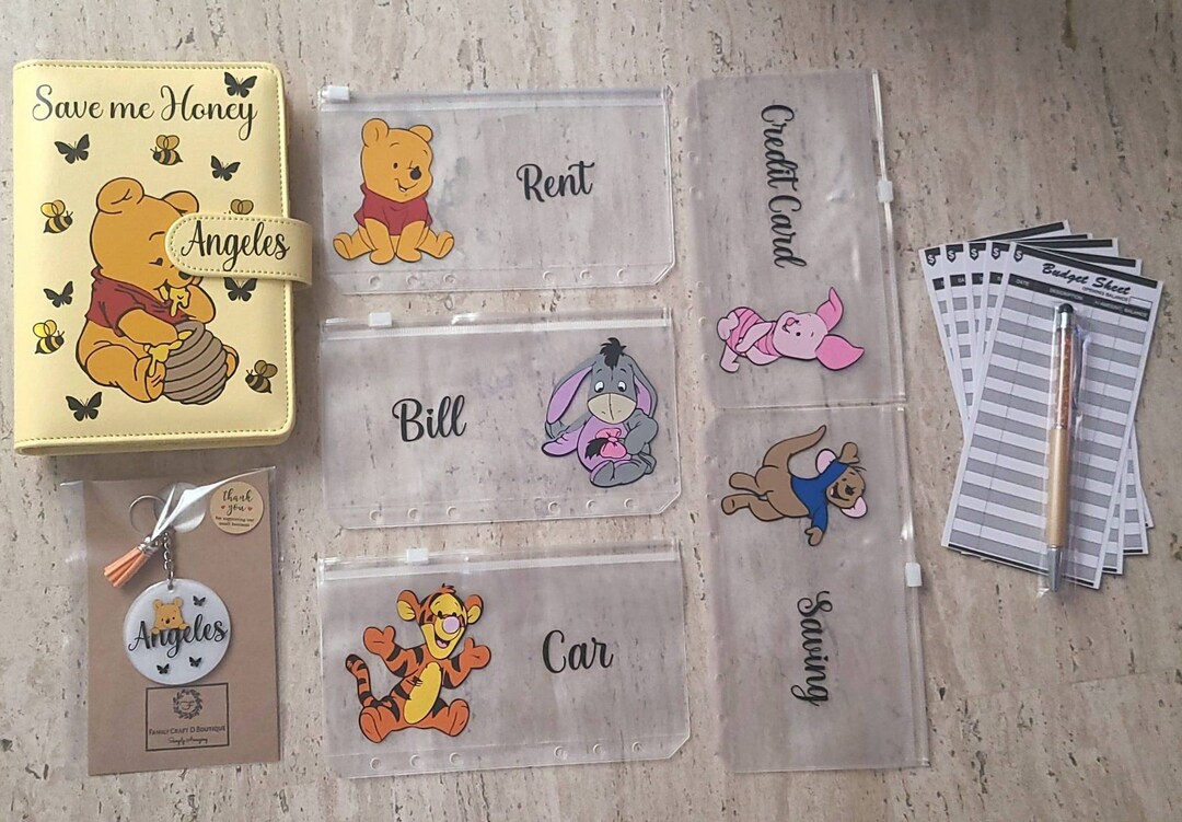 Winnie the Pooh Budget Binder. - Etsy