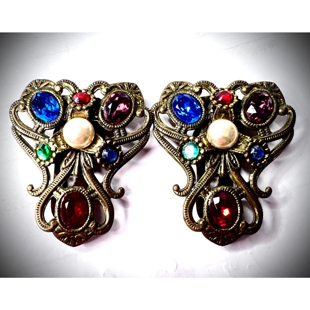 Vintage Shoe Clips Retro Classic Nostalgic Timeless Victorian Old ...
