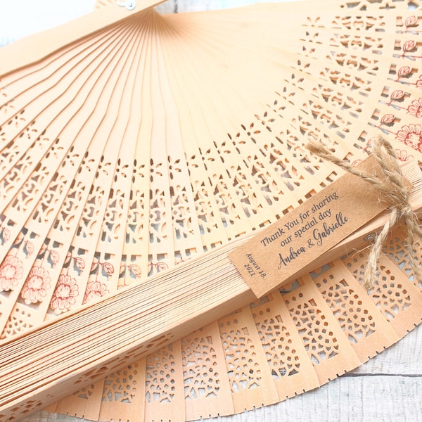 Personalized Fans - Etsy