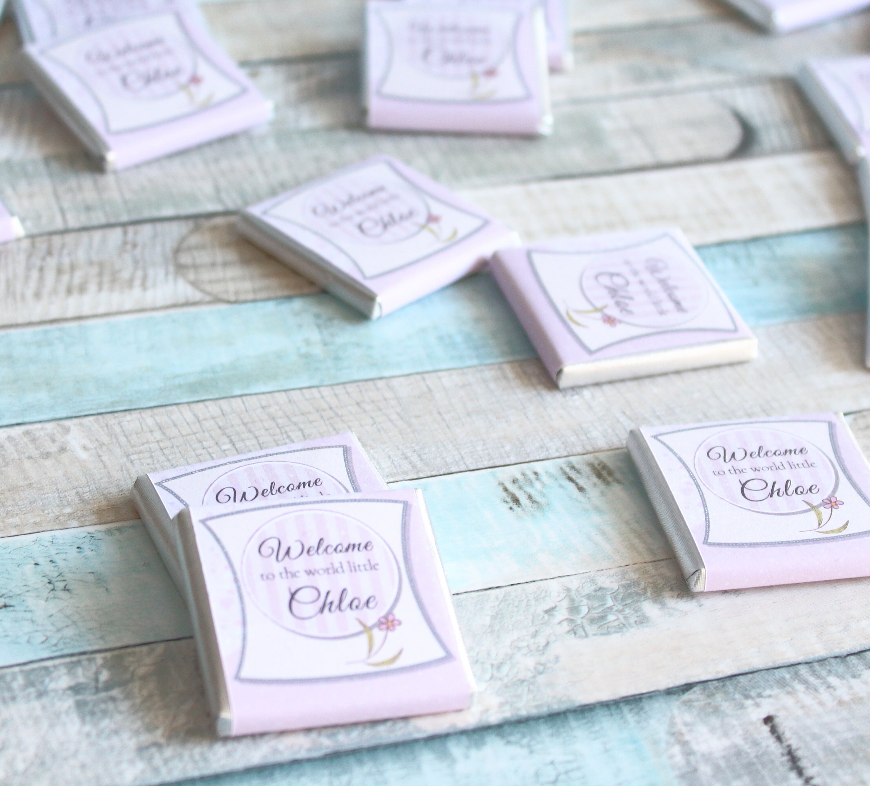 New Born Chocolate Welcome to the World Chocolate Custom | Etsy