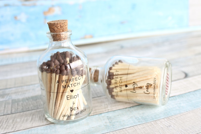 Large Custom Matches, Personalized Wedding Matches, the Perfect Match ...